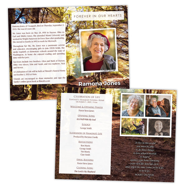 Autumn Hike Folder – Flintoft's Funeral Home and Crematory