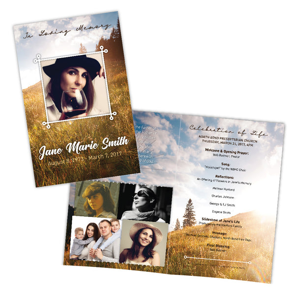 Sunset Field Folder – Flintoft's Funeral Home and Crematory