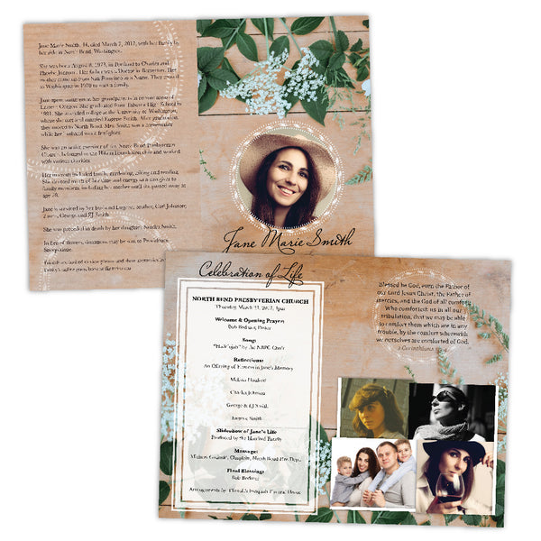 Baby's Breath Folder – Flintoft's Funeral Home and Crematory
