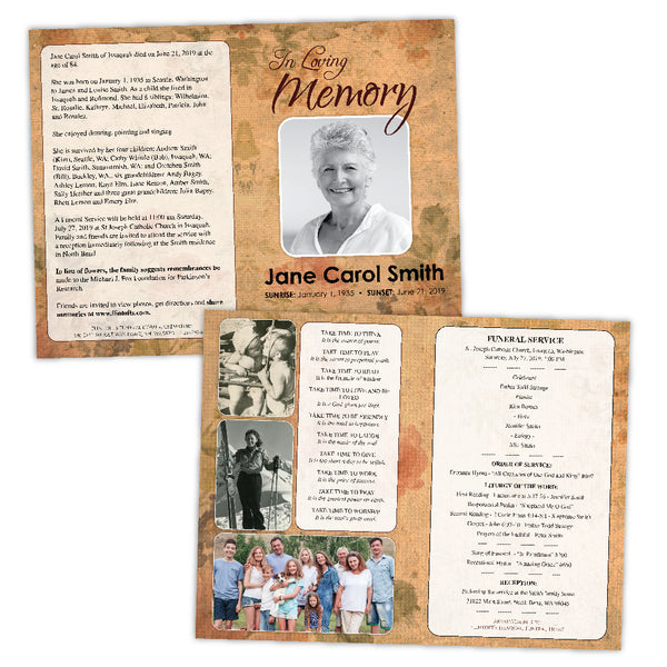 Tapestry Rose Folder – Flintoft's Funeral Home and Crematory